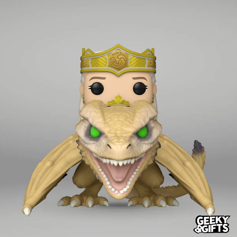 Funko Pop Rides: House of the Dragon - Rhaenyra with Syrax 305 – Geeky ...
