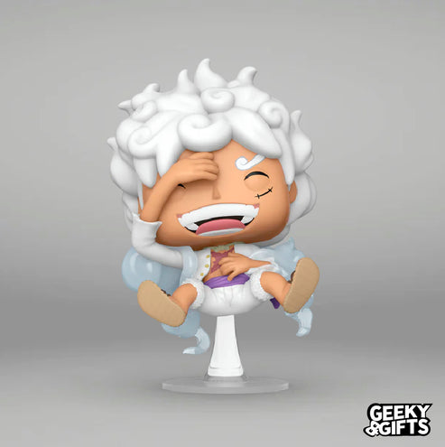 Funko Pop Animation: One Piece - Luffy Gear Five Laughing 1621 Exclusi ...