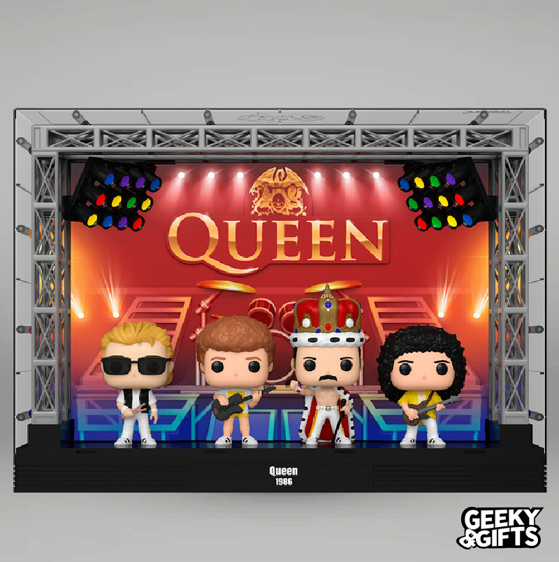 Funko Pop Deluxe Moment: Queen - Queen at Wembley Stadium – Geeky&Gifts