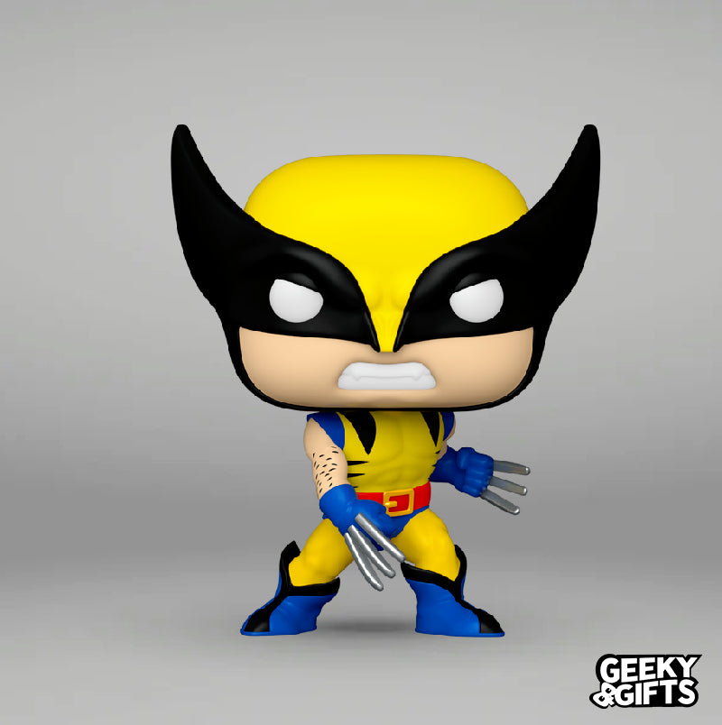 Funko Pop Marvel: Wolverine 50 Years - Wolverine Classic Suit 1371 ...